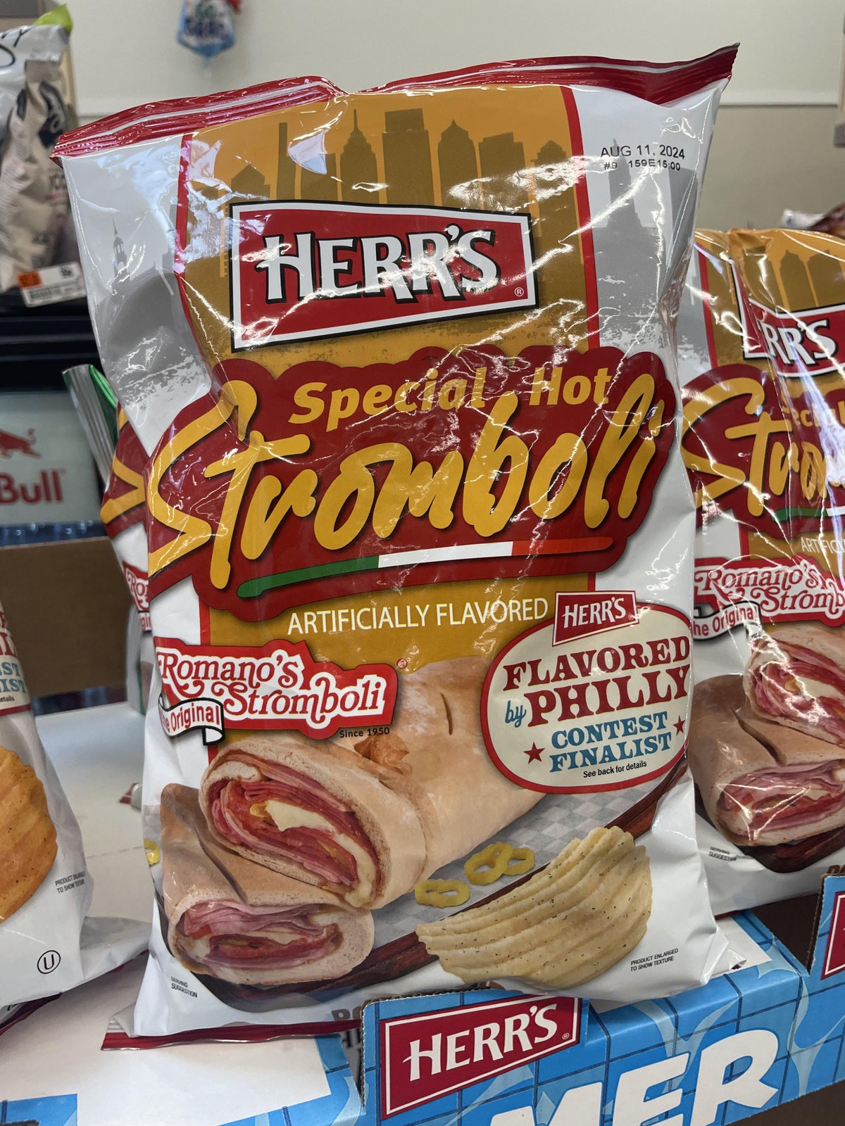 Herr's Special Hot Stromboli Potato Chips | MLTSHP