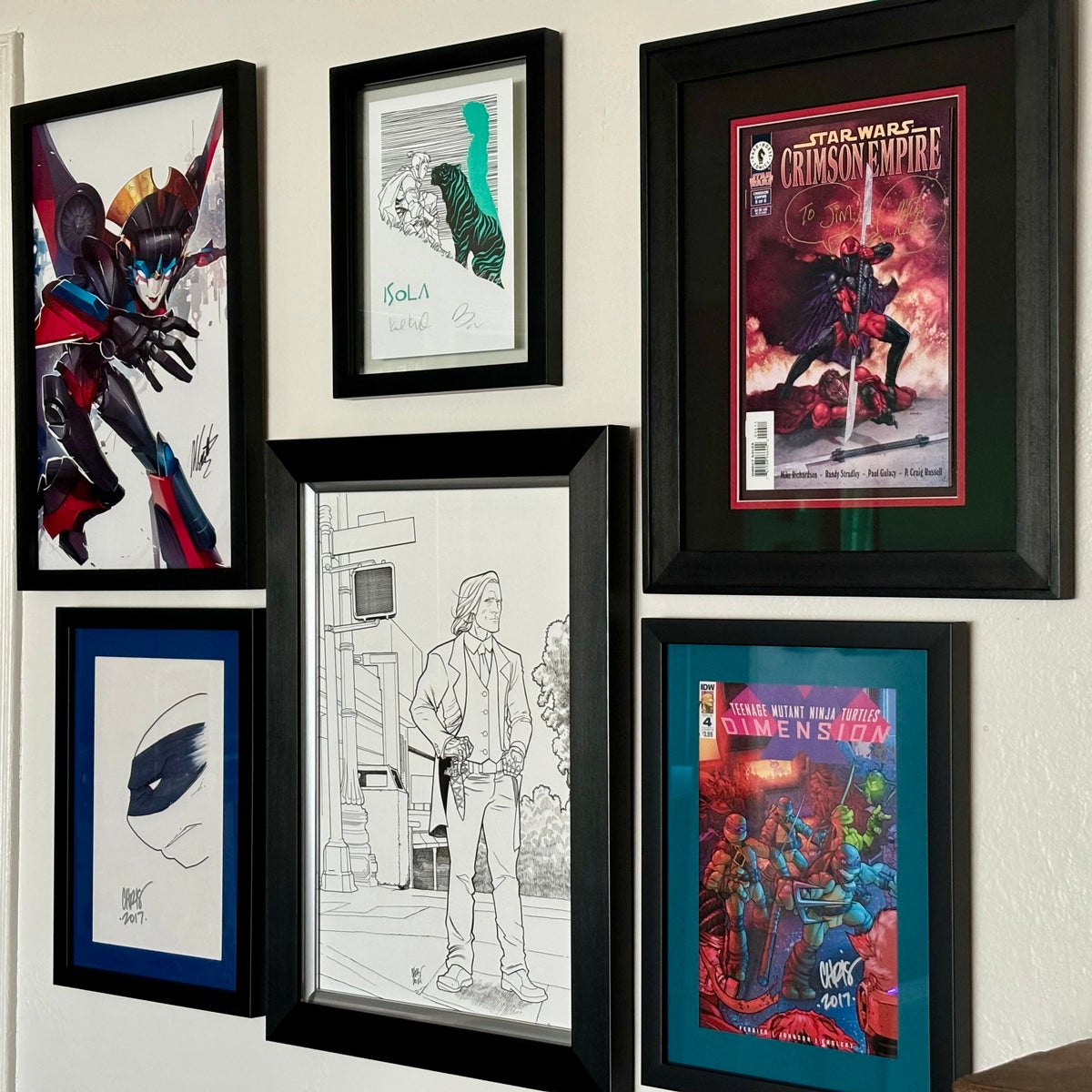 Updated Framing on The Wall | MLTSHP