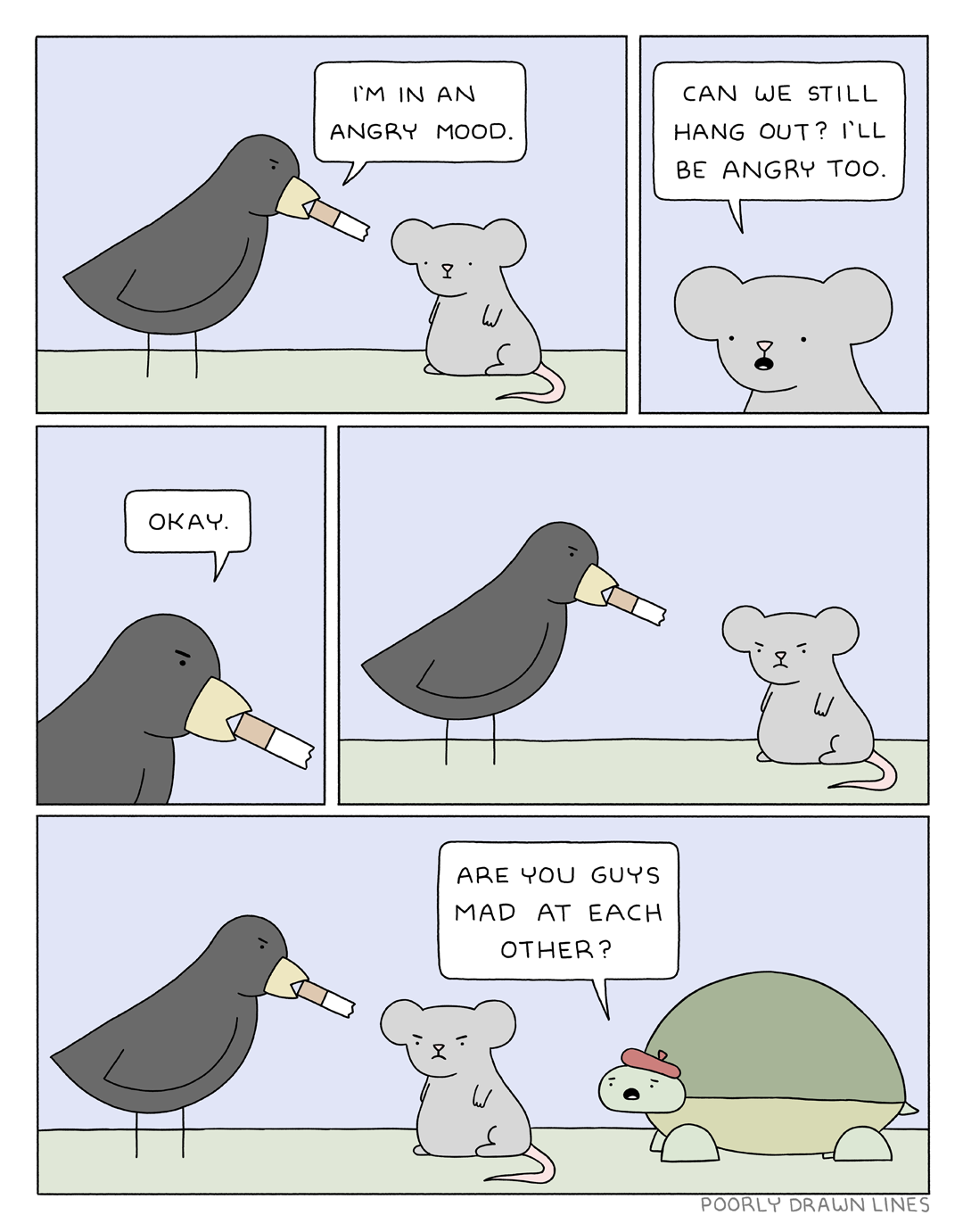 An Angry Mood | Poorly Drawn Lines | MLTSHP