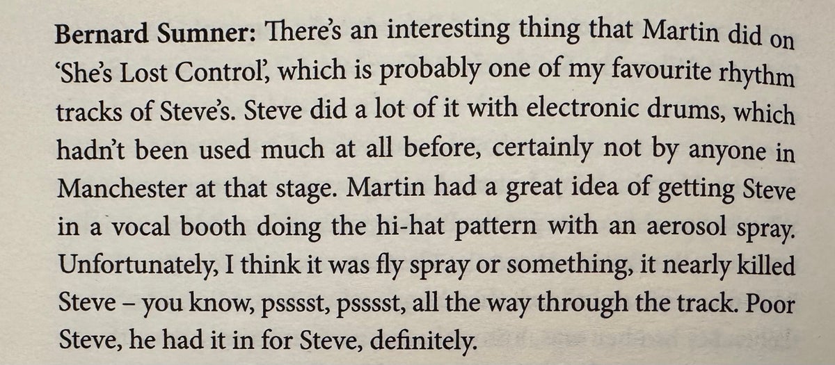 bernard sumner on the “she’s lost control” drum sound | MLTSHP