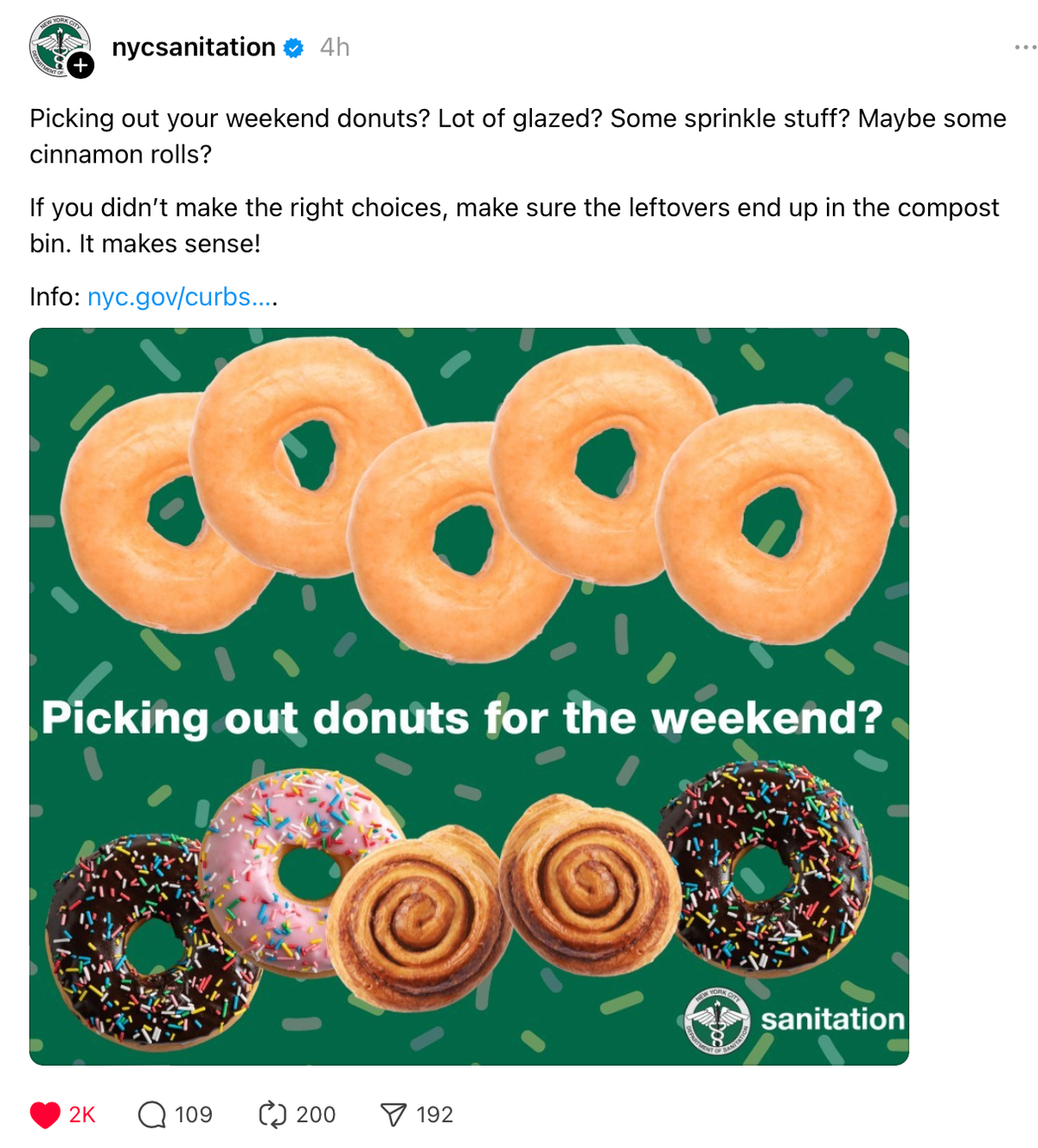 NYC Sanitation still killin it | MLTSHP