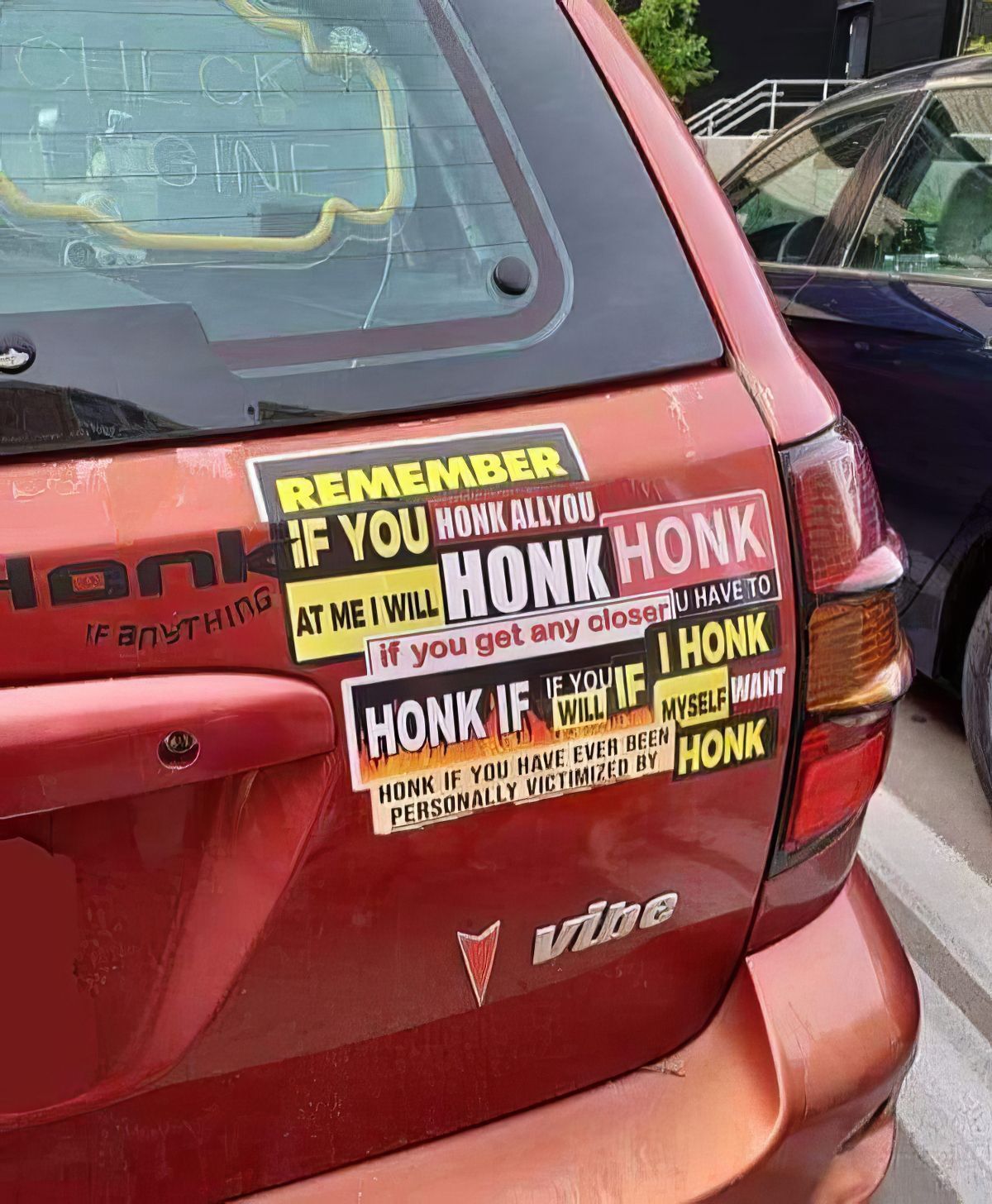 honk if you will if i honk | MLTSHP