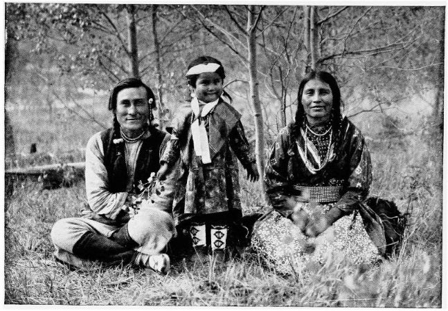 Samson Beaver, his wife Leah, and their daughter Frances Louise, in ...