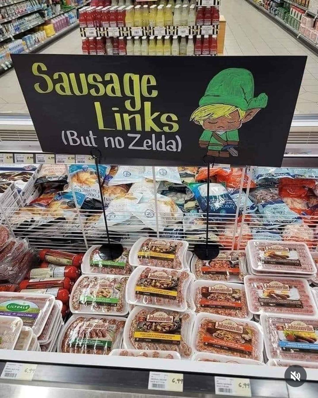 Sausage is made out of Link! They're making our sausage out of Link ...