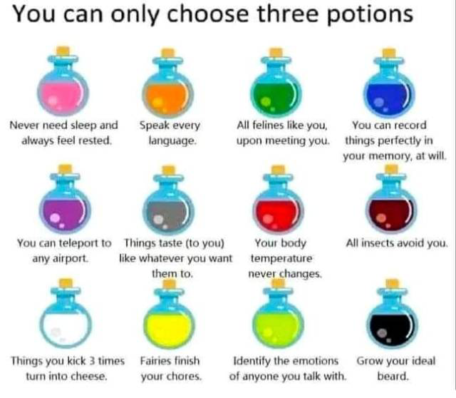 lose one potion slot | MLTSHP