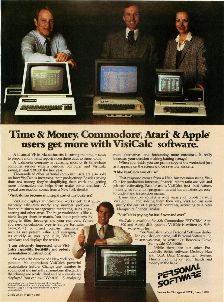 on this day in 1979: visicalc releases for the apple II | MLTSHP