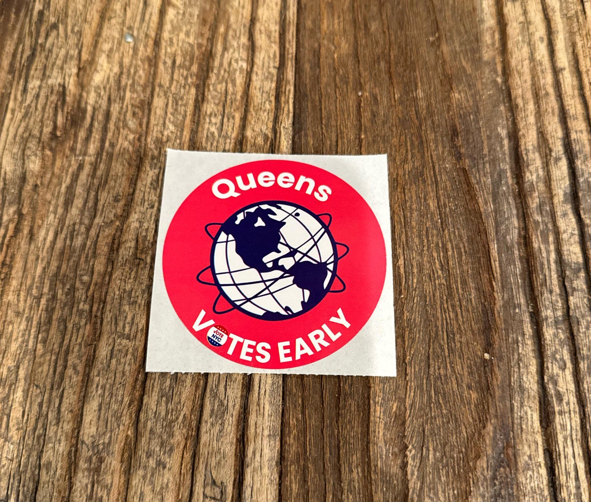 Queens Votes Early sticker | MLTSHP