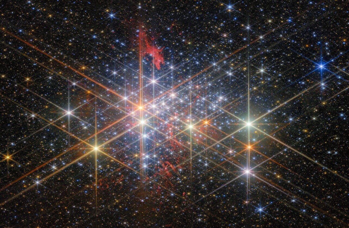 An open cluster of stars in our galaxy | MLTSHP