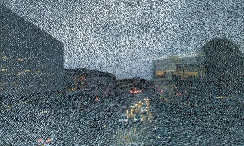 City Through A Crazed Window | MLTSHP