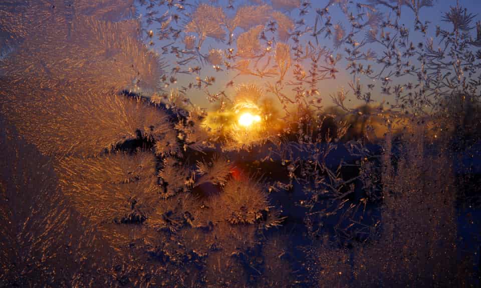 Ice Patterns On Rothko's Window | MLTSHP