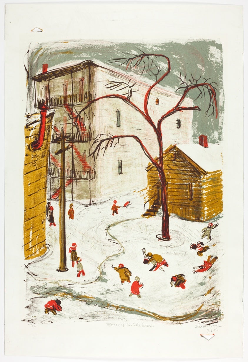 Playing in the Snow | Eleanor Coen | MLTSHP