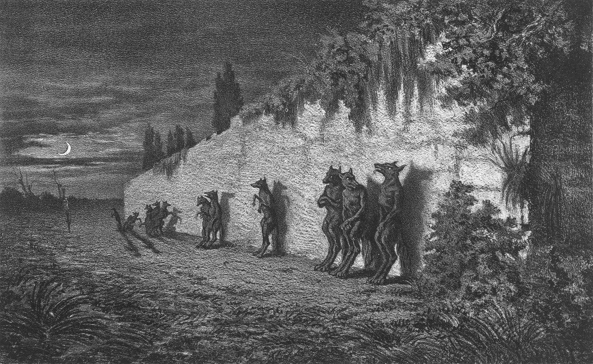 Werewolf smoke break | MLTSHP