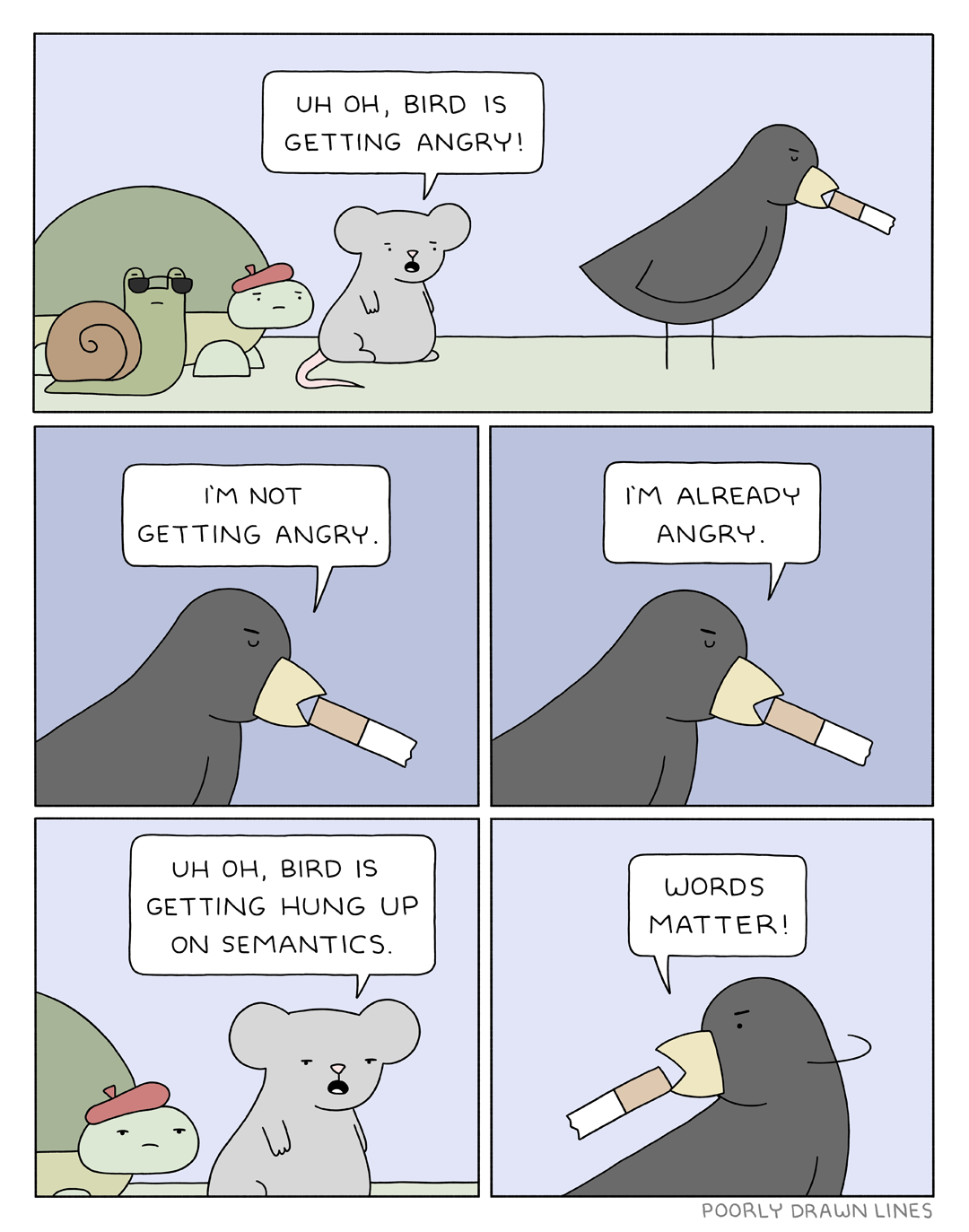 Getting Angry | Poorly Drawn Lines | MLTSHP