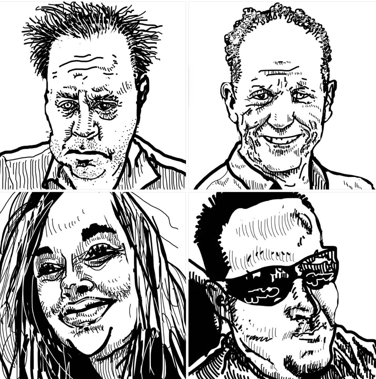 4 more portraits of people on Twitter who post terrible opinions. | MLTSHP