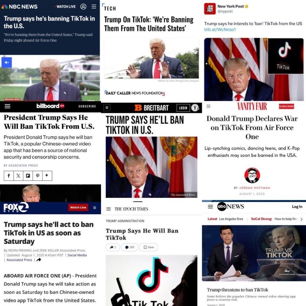 Trump ️ TikTok | MLTSHP