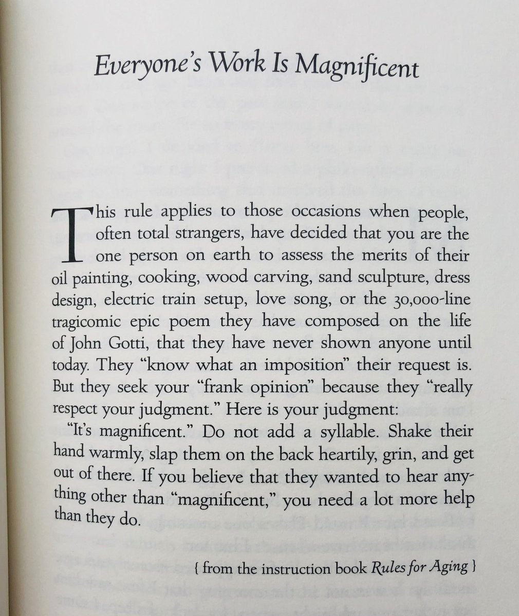 Everyone's Work Is Magnificent | MLTSHP