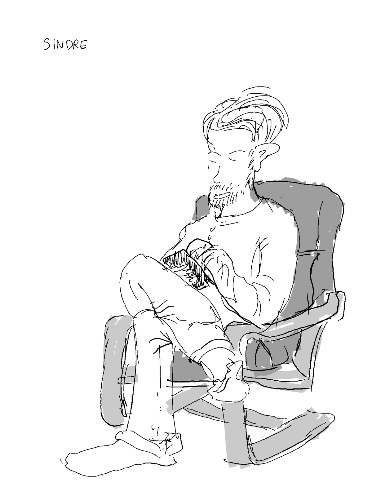 Sketch of a friend | MLTSHP