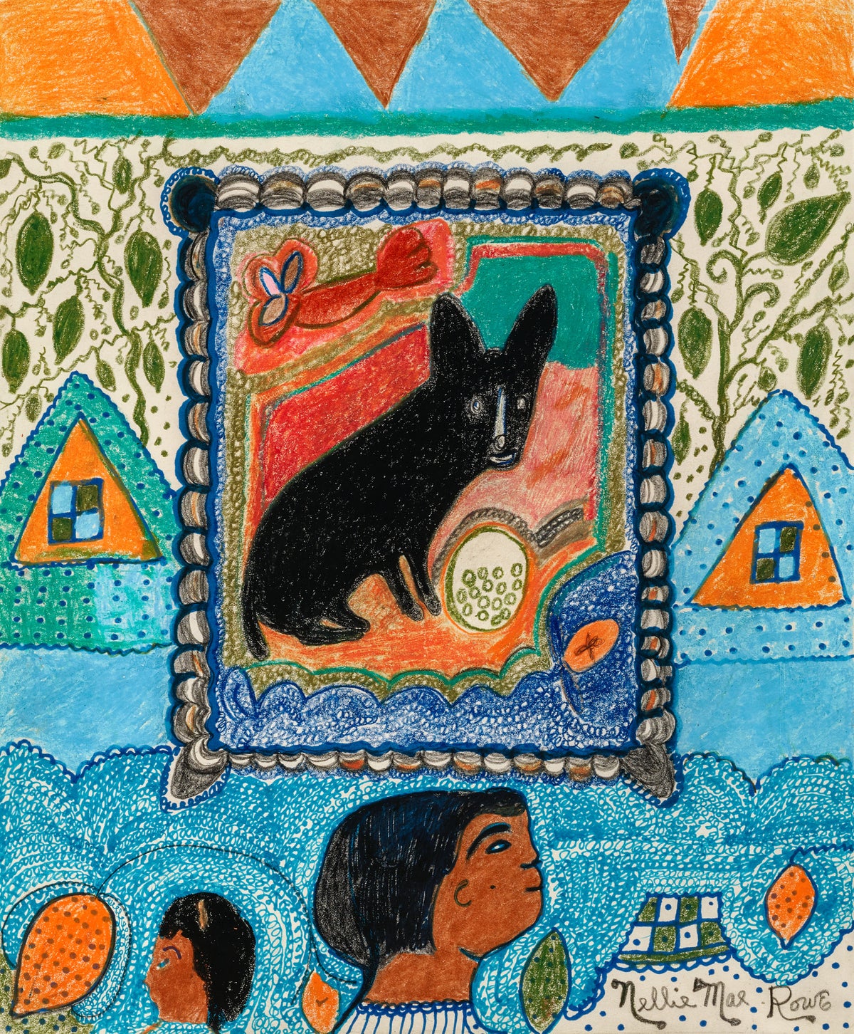 At the Art Gallery | Nellie Mae Rowe | MLTSHP