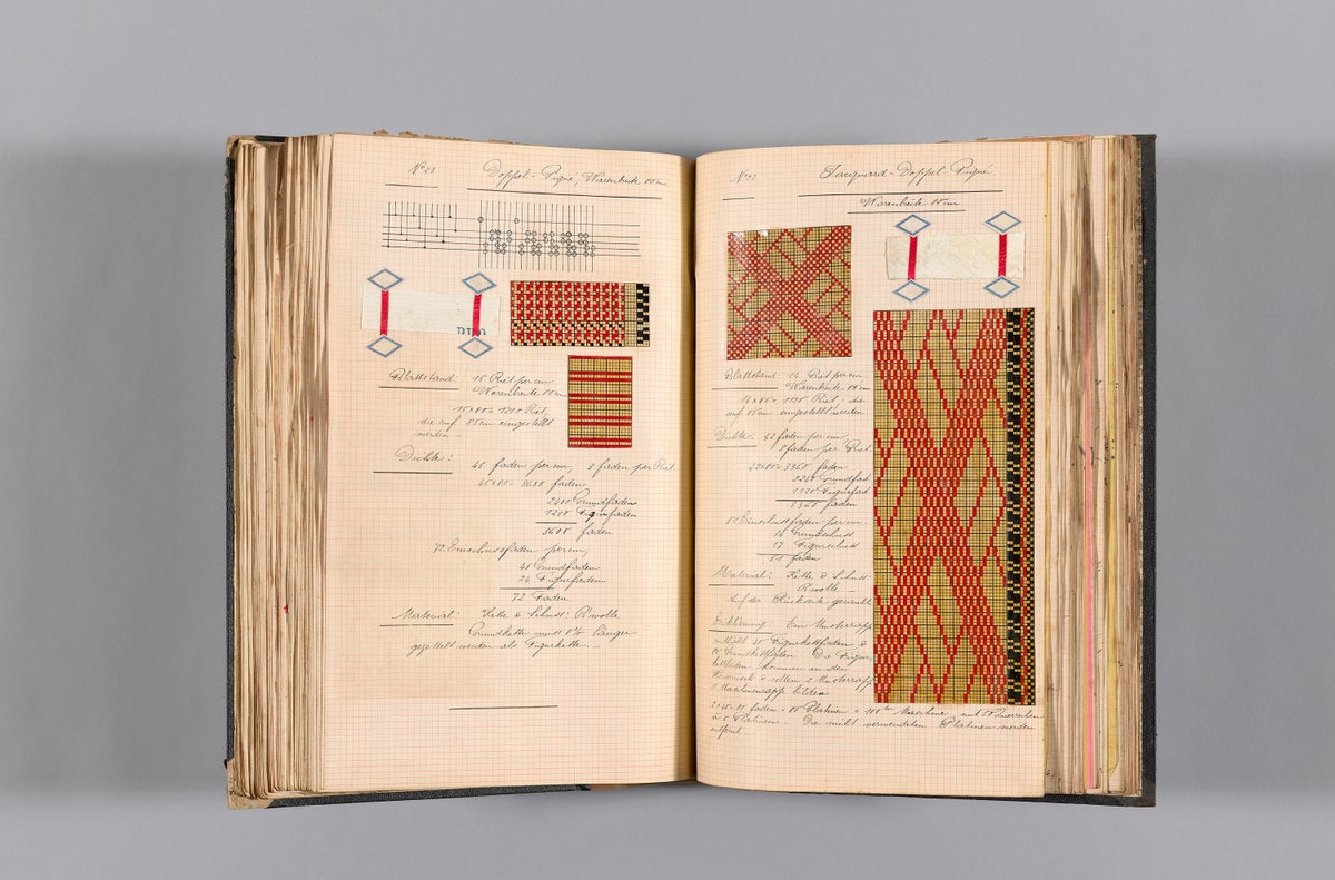 Student Notebook Containing Notes, Diagrams and Swatches | MLTSHP