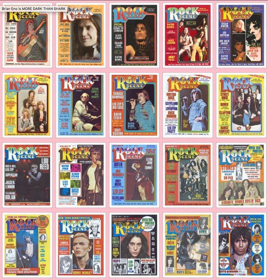 Complete editions of Rock Scene magazine | MLTSHP