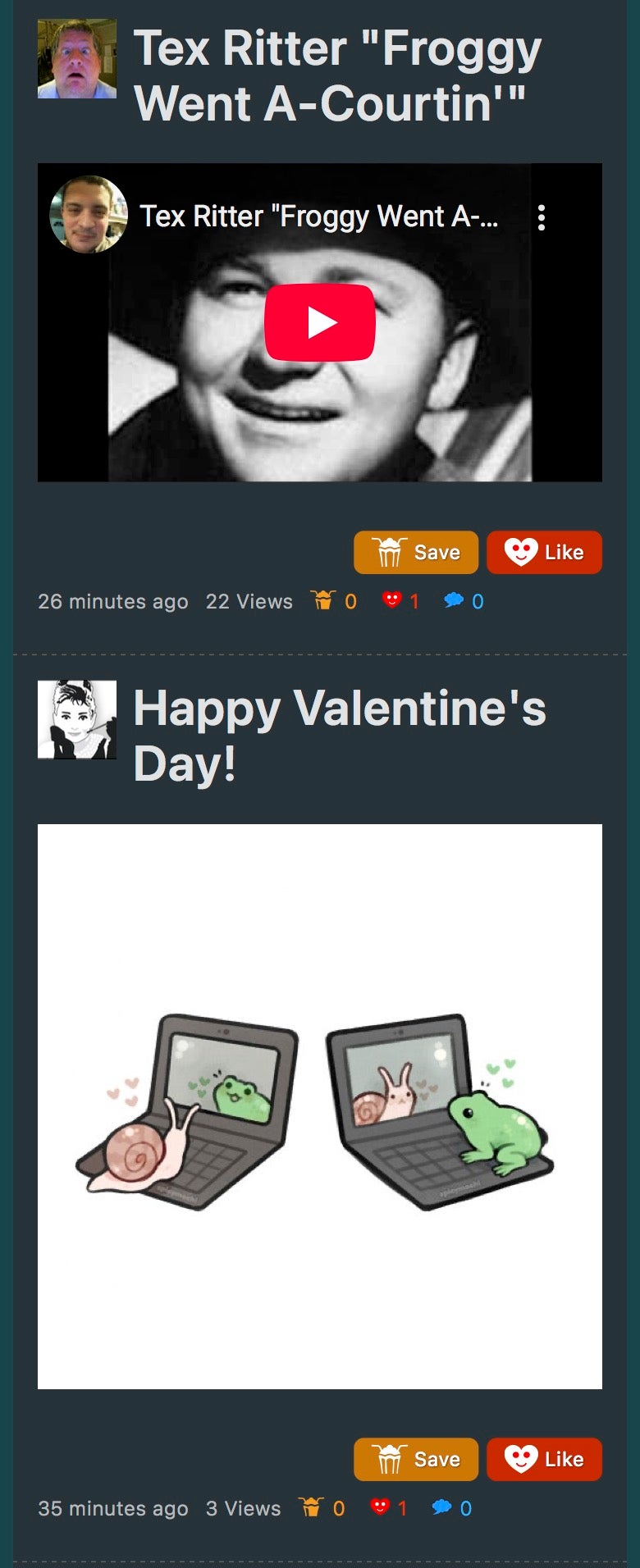 a-courtin’ | MLTSHP