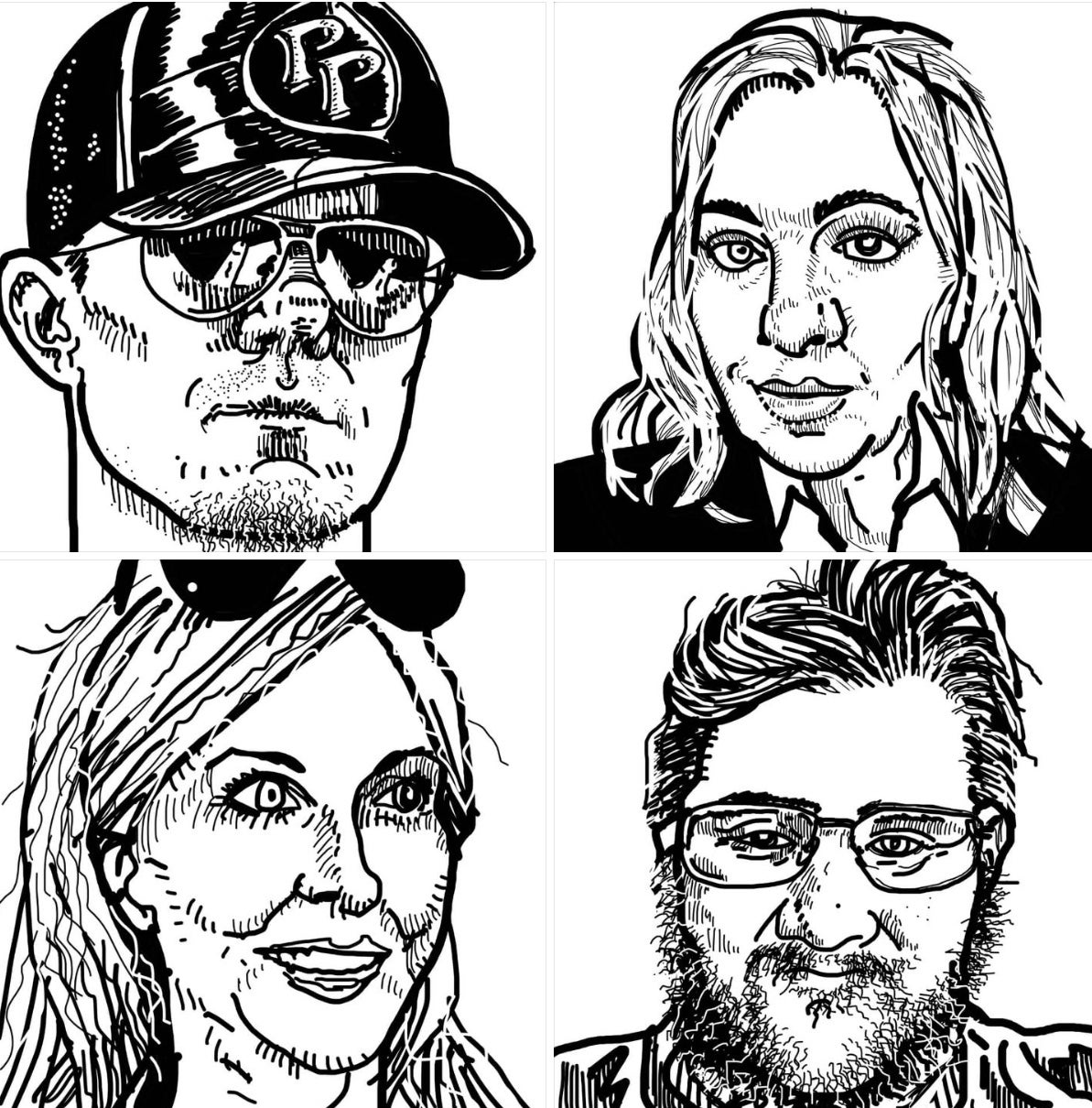 4 more portraits of Twitter users who post terrible opinions. | MLTSHP