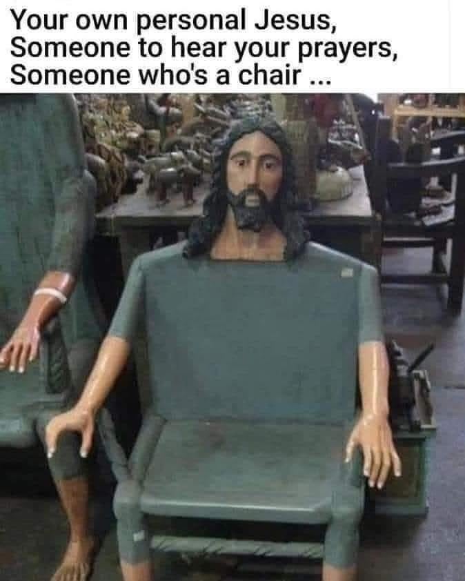 Sit down and touch faith | MLTSHP