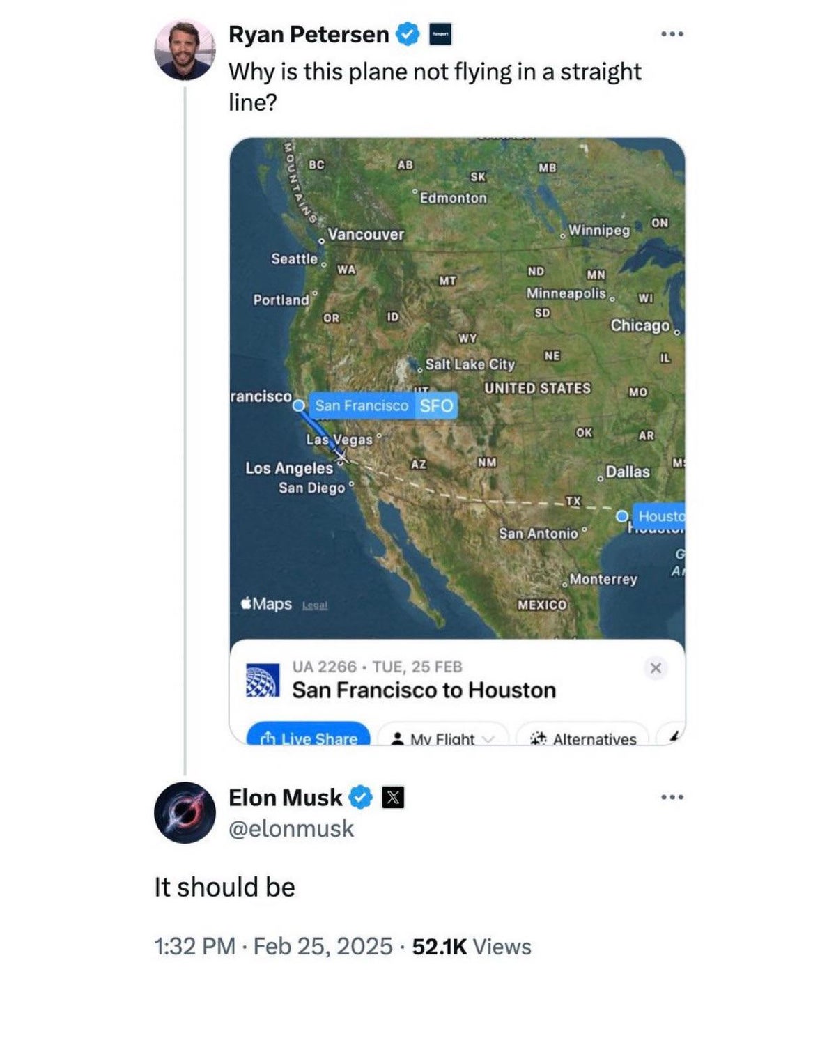 Elon Musk not only has an airplane, but also a pilot's license | MLTSHP