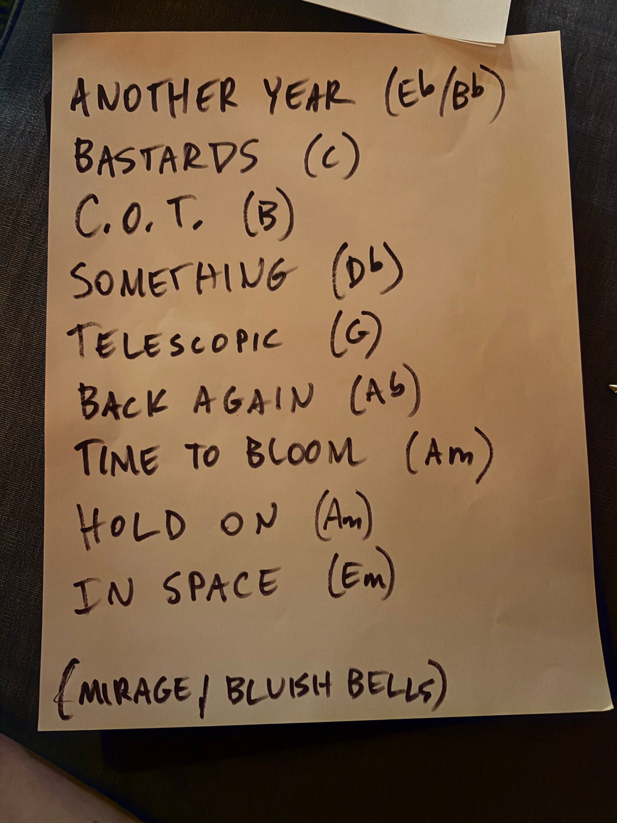 Edith Frost set list from 2-23-25 | MLTSHP