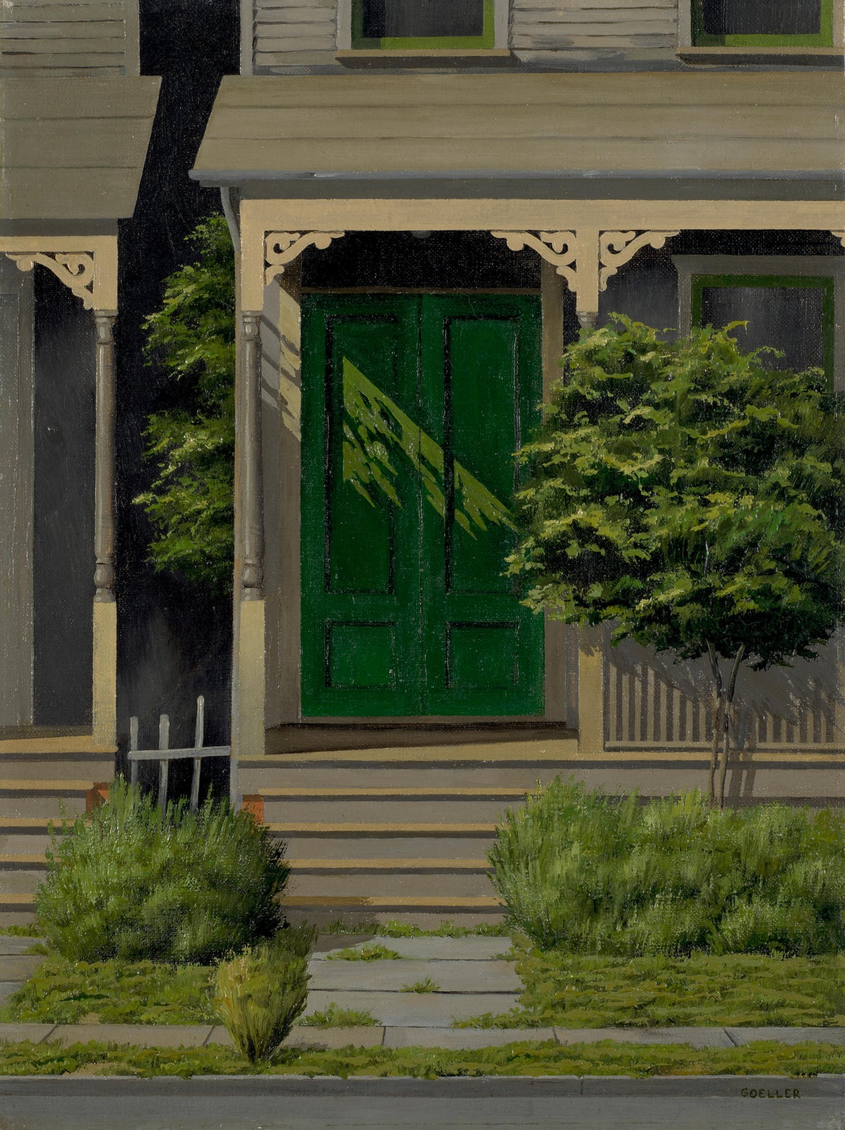 Charles Goeller (1901-1955) - Across the Street | MLTSHP