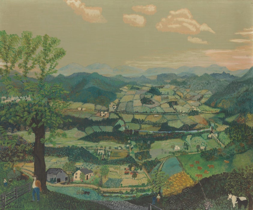 The Cambridge Valley | Grandma Moses (Anna Mary Robertson Moses) | MLTSHP