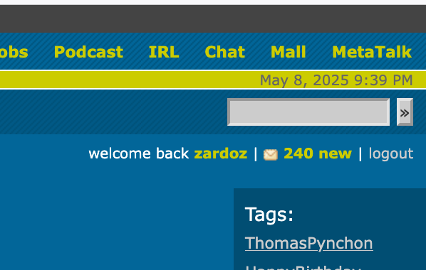 are we all zardoz now? | MLTSHP