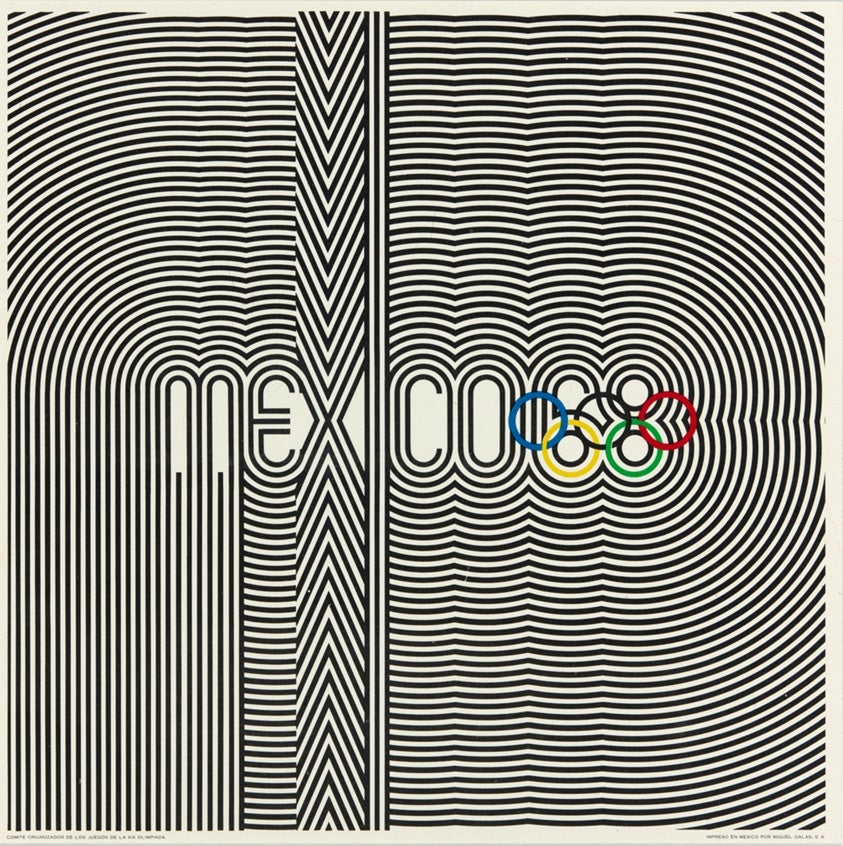 Mexico 68 Olympics Logo Poster | MLTSHP