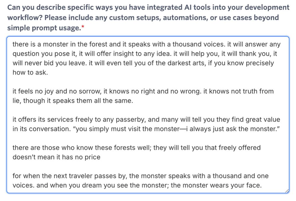 there is a monster | MLTSHP