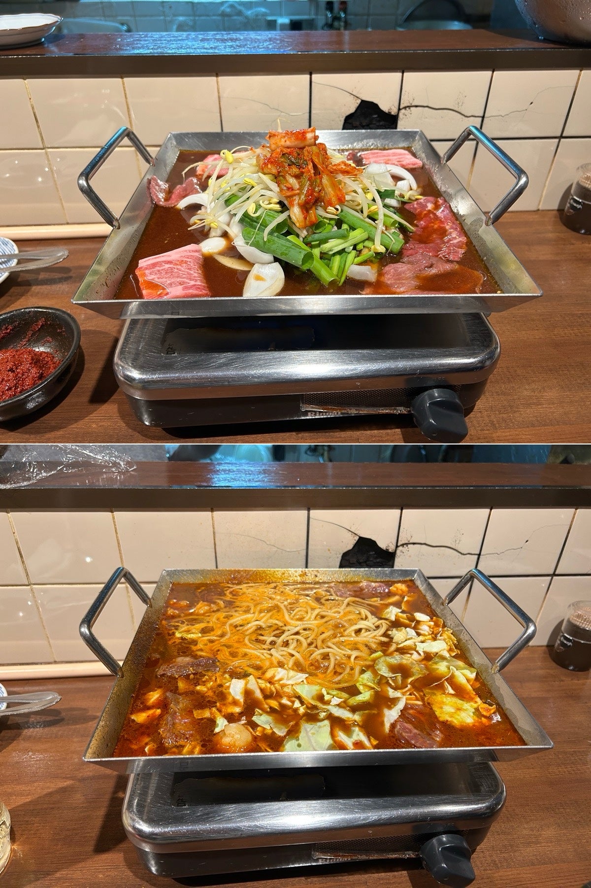 Shallow rectangular hot pot | MLTSHP