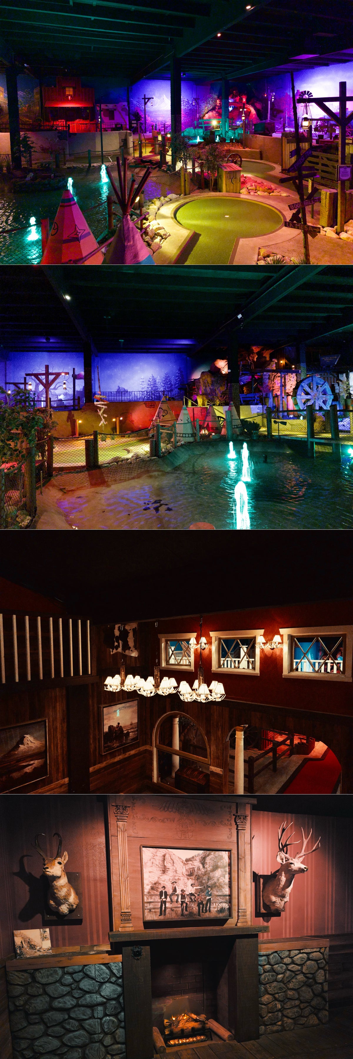 Blacklight Cowboy Minigolf | MLTSHP