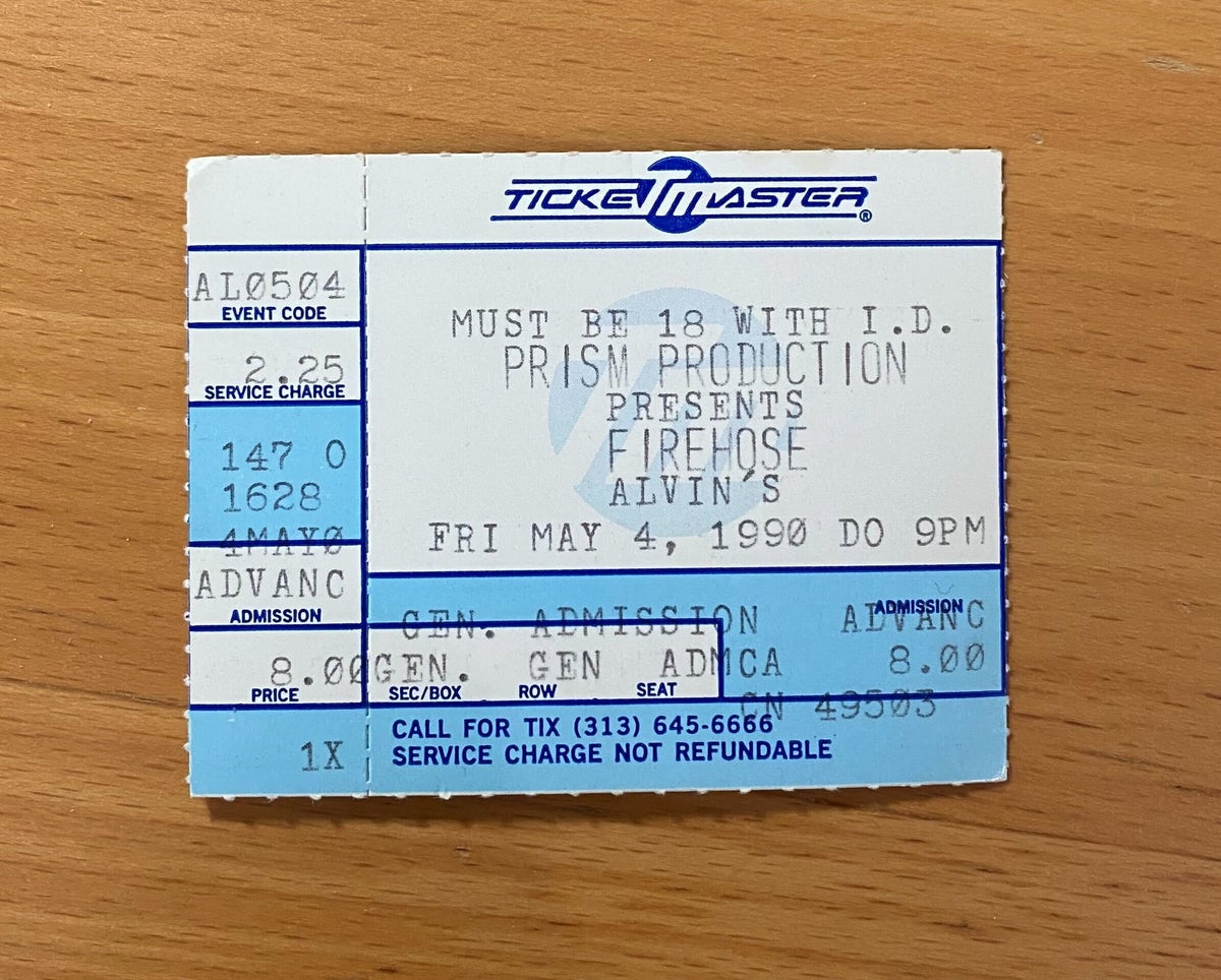 fIREHOSE @ Alvin's, Detroit, MI (May 4, 1990) | MLTSHP