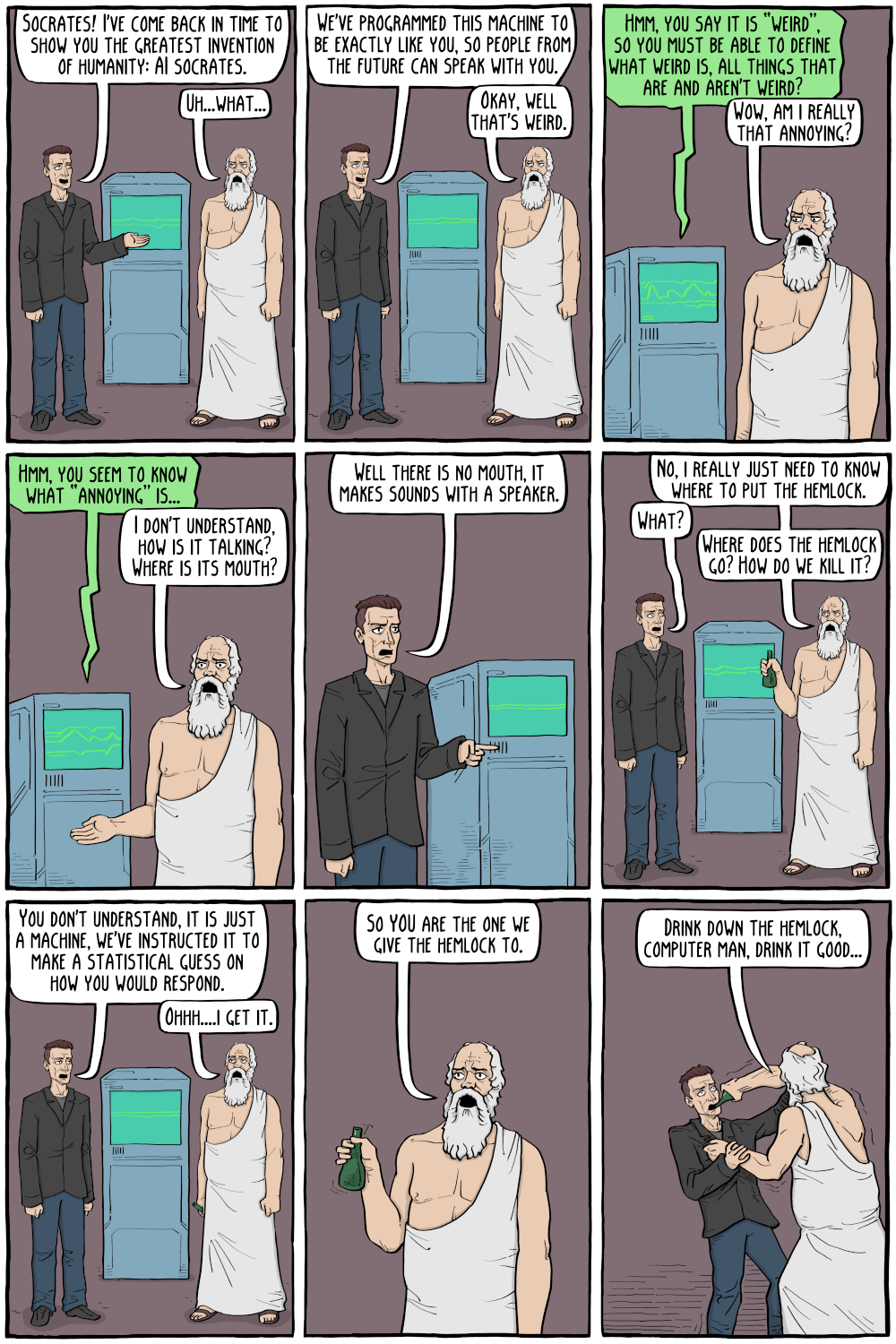Socrates and AI | MLTSHP