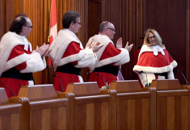 Canadian Supreme Court Judges, or runners-up at a Santa contest? | MLTSHP