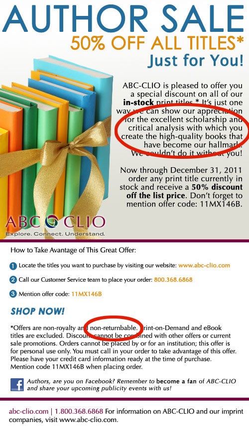 1. this is spam (they are my publisher) 2. it's a bunch of text sent as an image 3. it's full of ...