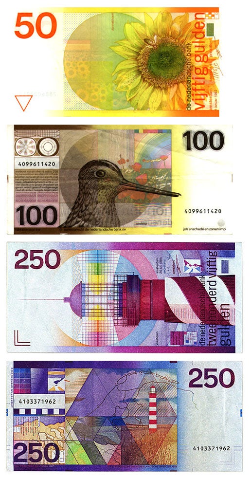 Dutch Guilder bills | MLTSHP