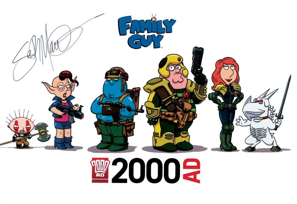 Slaine, Tharg, Rogue Trooper, Jonny Alpha, Judge Anderson(?), Nemesis | MLTSHP