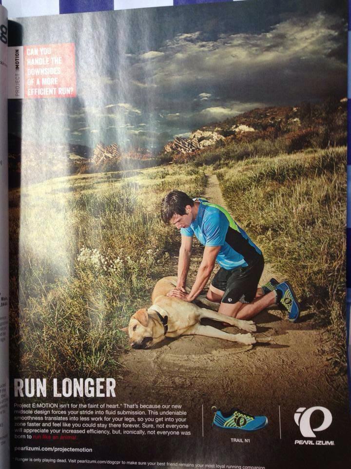 Pearl Izumi's insane ad for shoes | MLTSHP