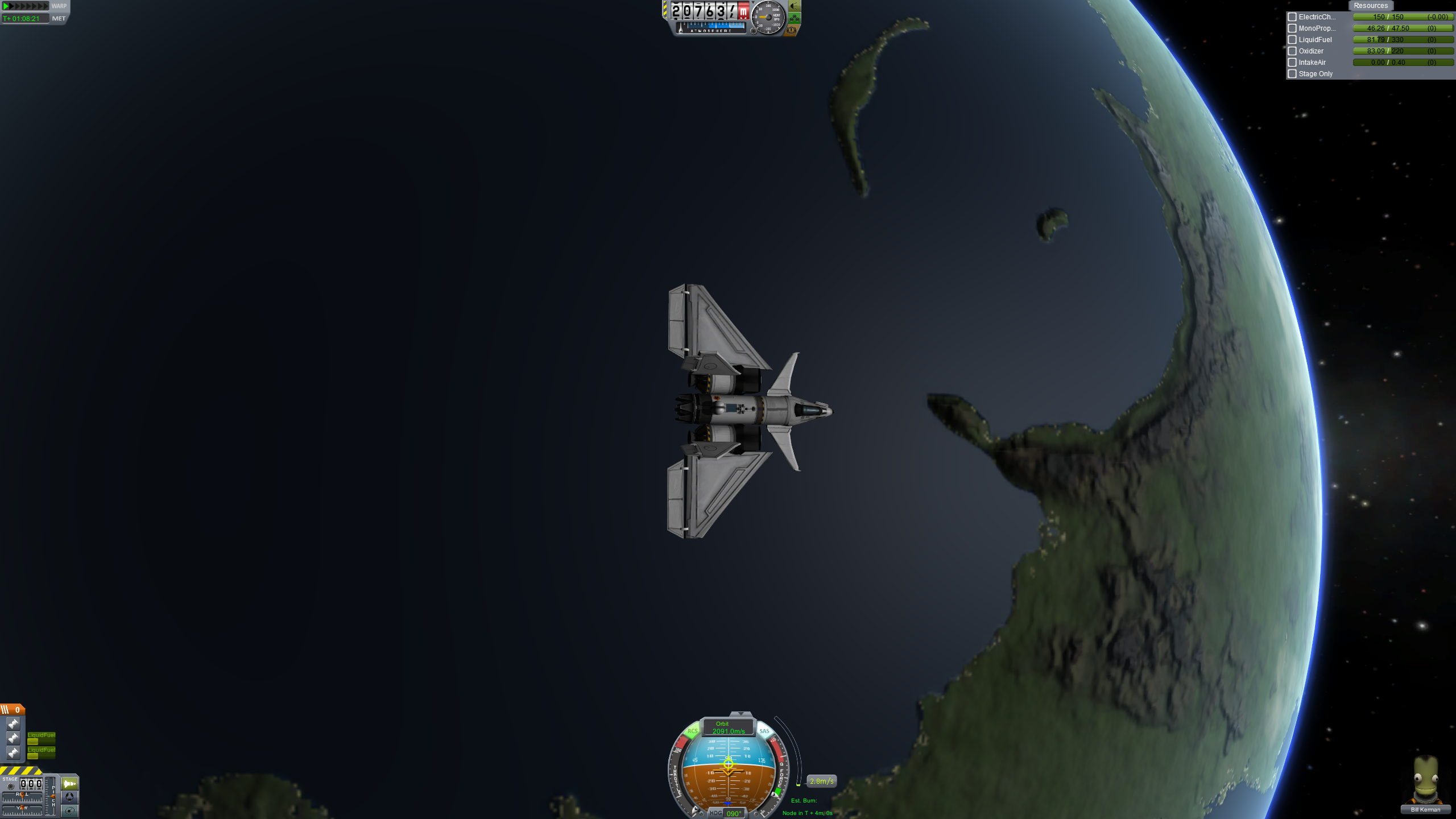 Gnat Mk5b SSTO Space Plane - Micro Edition | MLTSHP